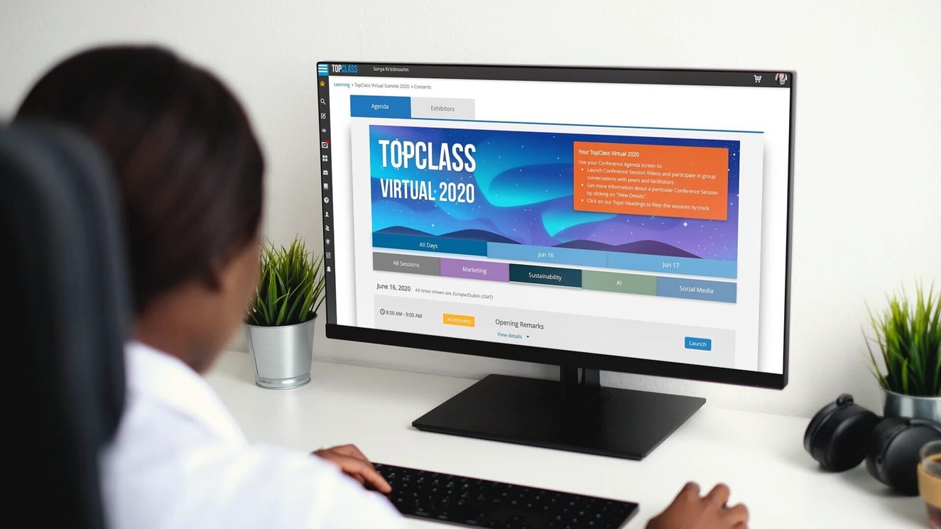 TopClass LMS by WBT Systems Unveils New Virtual Conference Capability